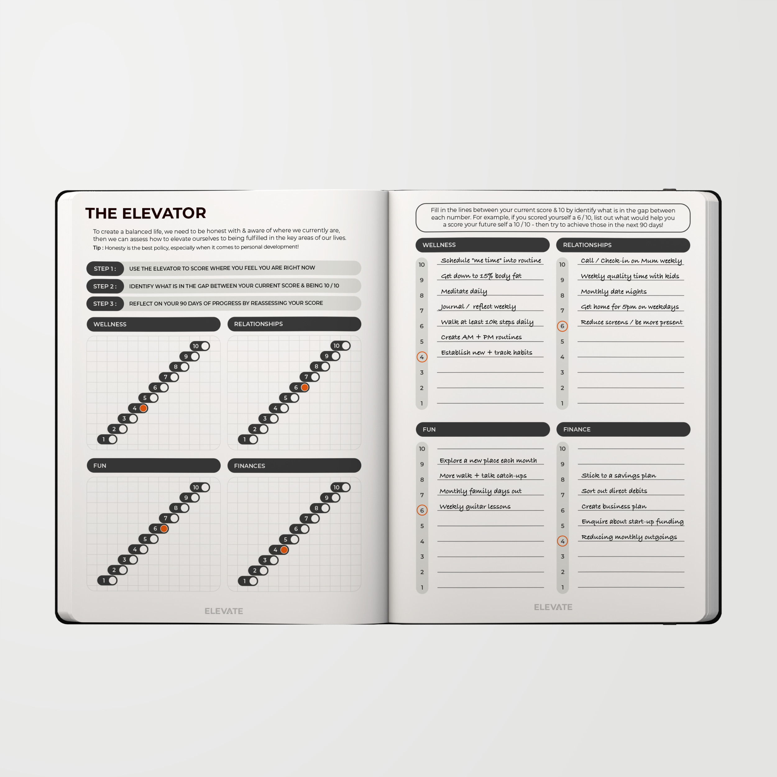 90‑Day Elevate Planner – Plan to Elevate